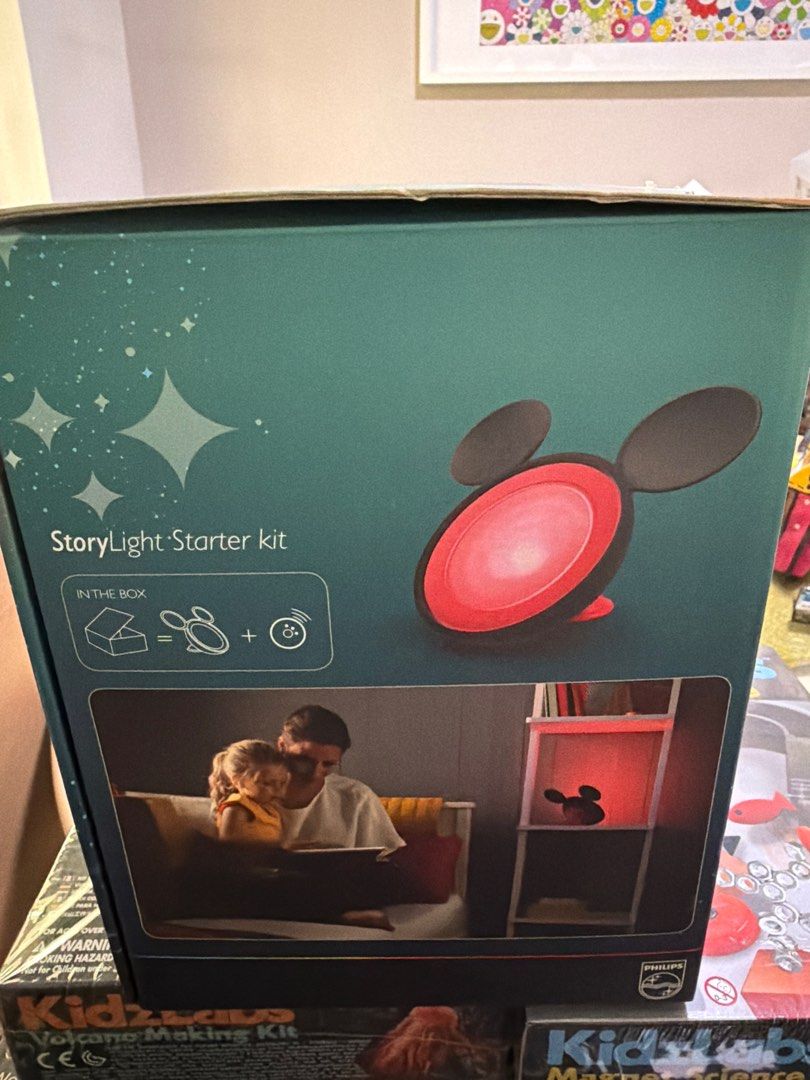Philips Disney StoryLight Starter Kit, Furniture & Home Living ...