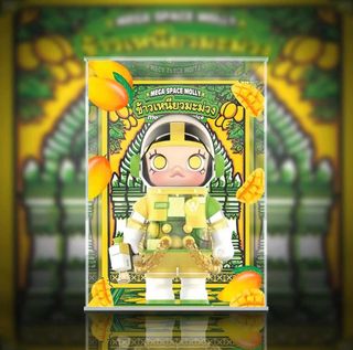 POP MART MEGA SPACE MOLLY 100% Series 4 Lala House Durian Man Palmer ...