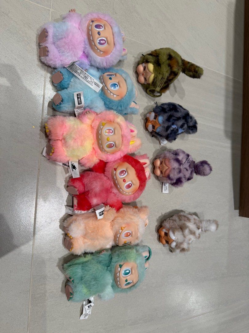 Pop Mart Pendant Crybaby and Labubu, Hobbies & Toys, Toys & Games on ...