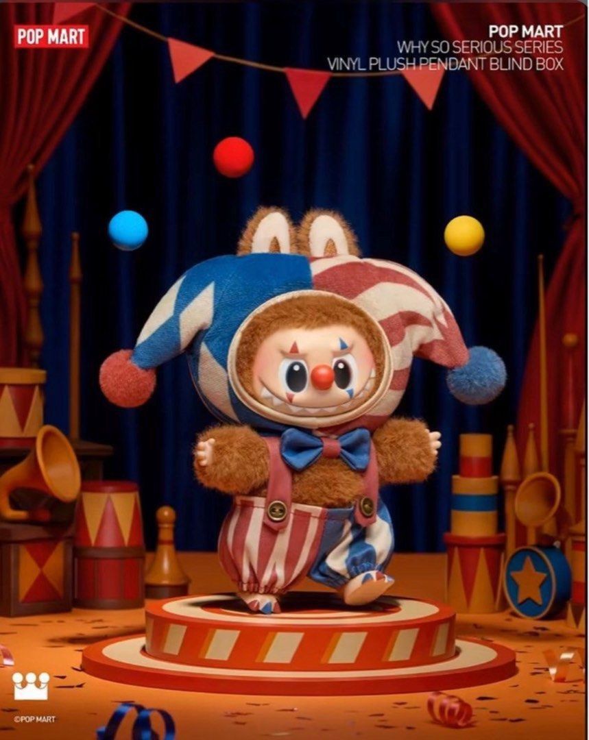 POP MART Why So Serious Series (Labubu), Hobbies & Toys, Toys & Games ...