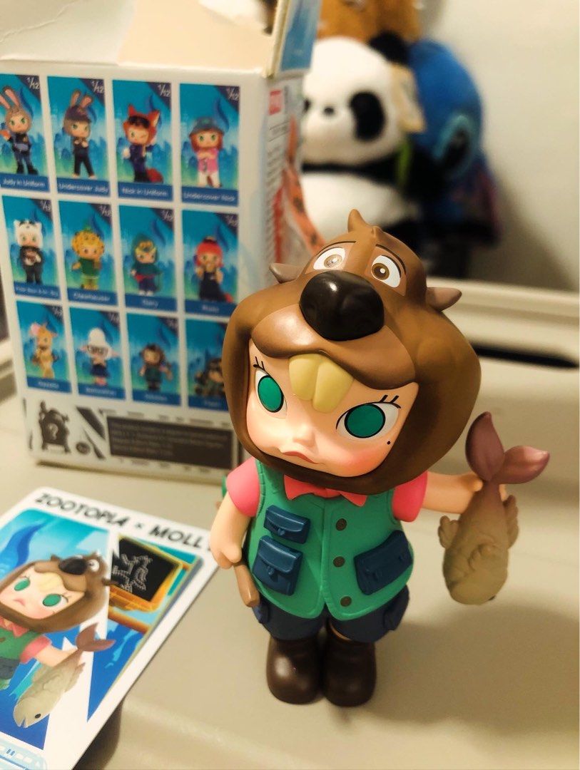 Pop Mart x Molly x Disney Zootopia Co-branded Series Figures Blind Box ...