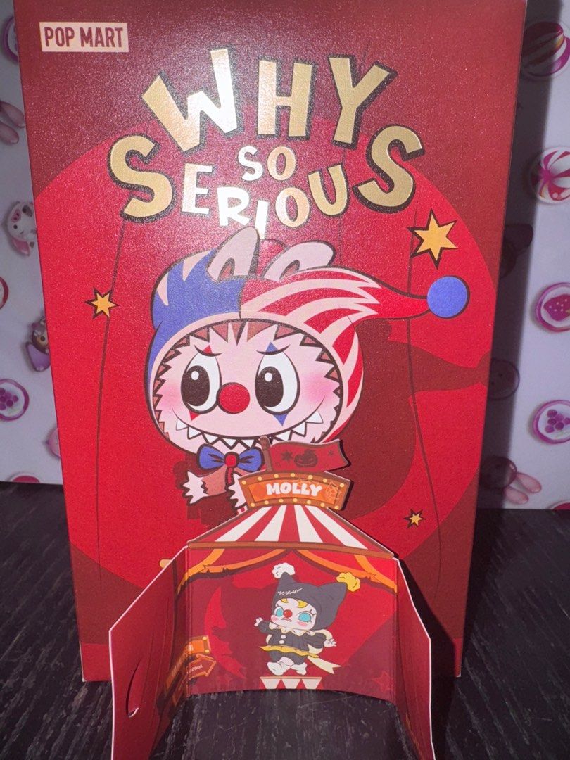 Popmart Why so serious Molly String Puppet, Hobbies & Toys, Toys ...