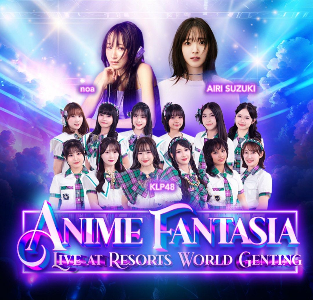 [PS1 Zone] Anime Fantasia Concert (Airi Suzuki, Noa and KLP48) Live at ...