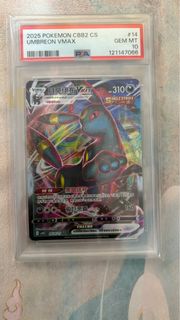 2021 Pokemon Umbreon VMAX Secret Rare PSA 10, Hobbies & Toys, Toys ...