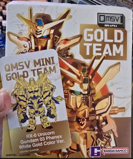 全新QMSV mini GOLD Team (神高達）, 興趣及遊戲, 玩具 & 遊戲類 - Carousell