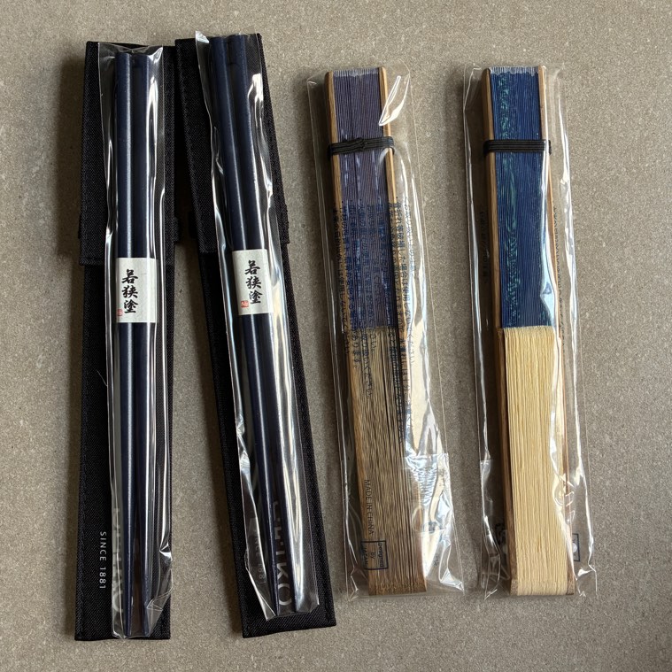 Rare Seiko Japanese Chopsticks and Paper Fan (2024) - Limited Edition ...