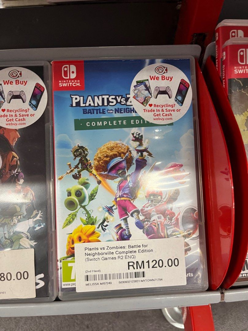 #Rego Plants vs Zombies: Battle for Neighborville - Switch, Video ...