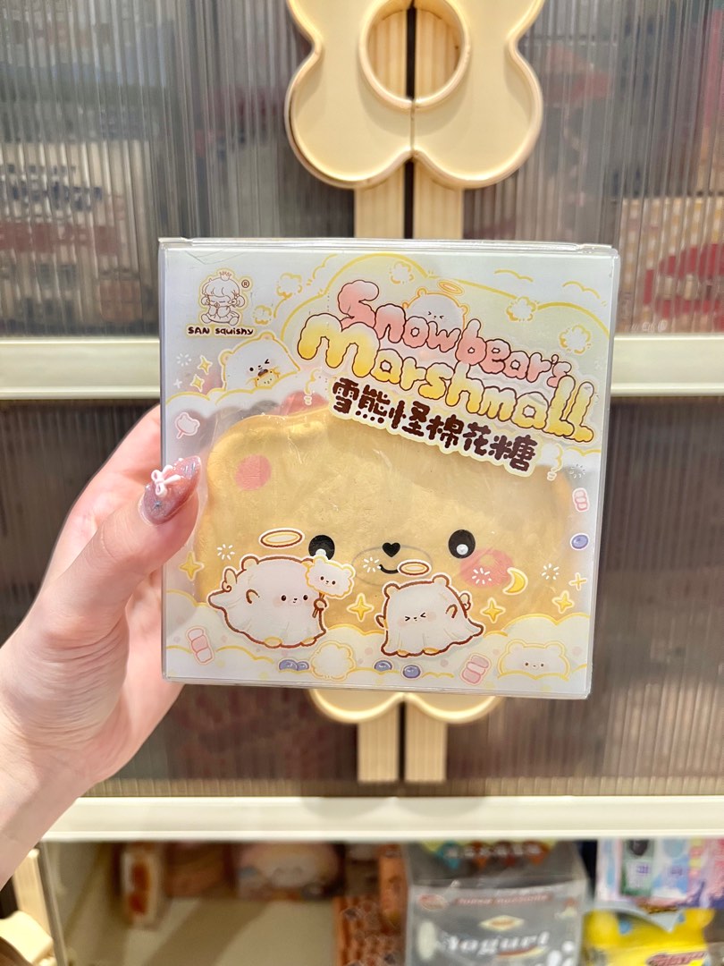 San Squishy Snowbear's Marshmallow, Hobbies & Toys, Toys & Games on ...