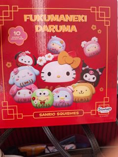 Sanrio Fukumaneiki Daruma Squishies Box Set, Hobbies & Toys, Toys ...
