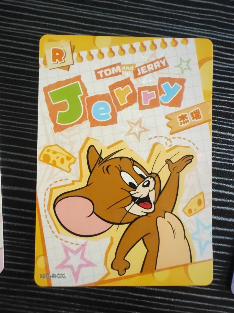#secondstory Tom and Jerry Jerry Trading Card, Hobbies & Toys, Toys ...