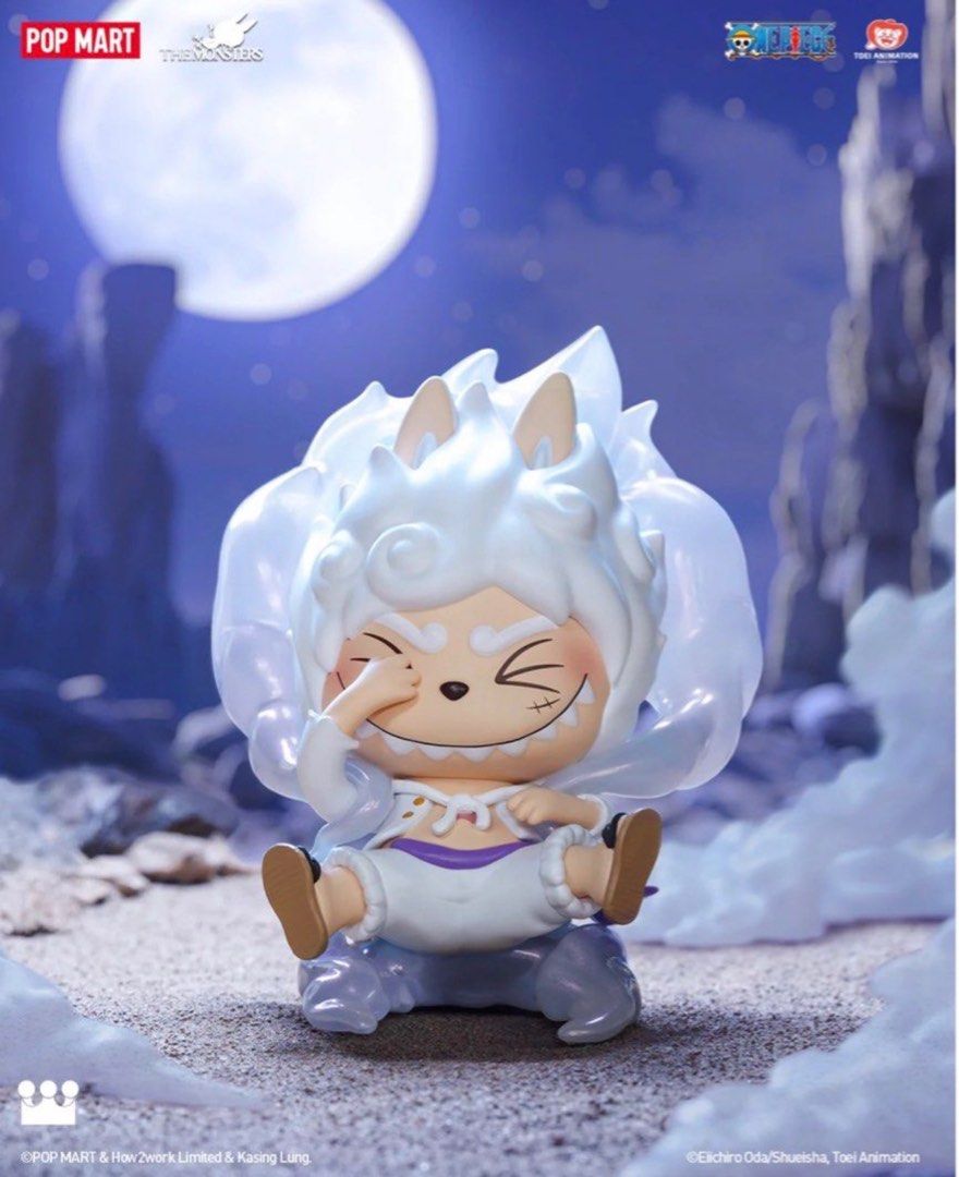 [Secret] Pop Mart Labubu The Monsters x One Piece Series monkey.d.luffy ...