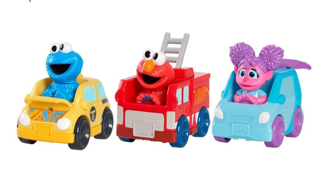 Sesame Street Twist & Pop Wheelies Combo Pack, Hobbies & Toys, Toys ...
