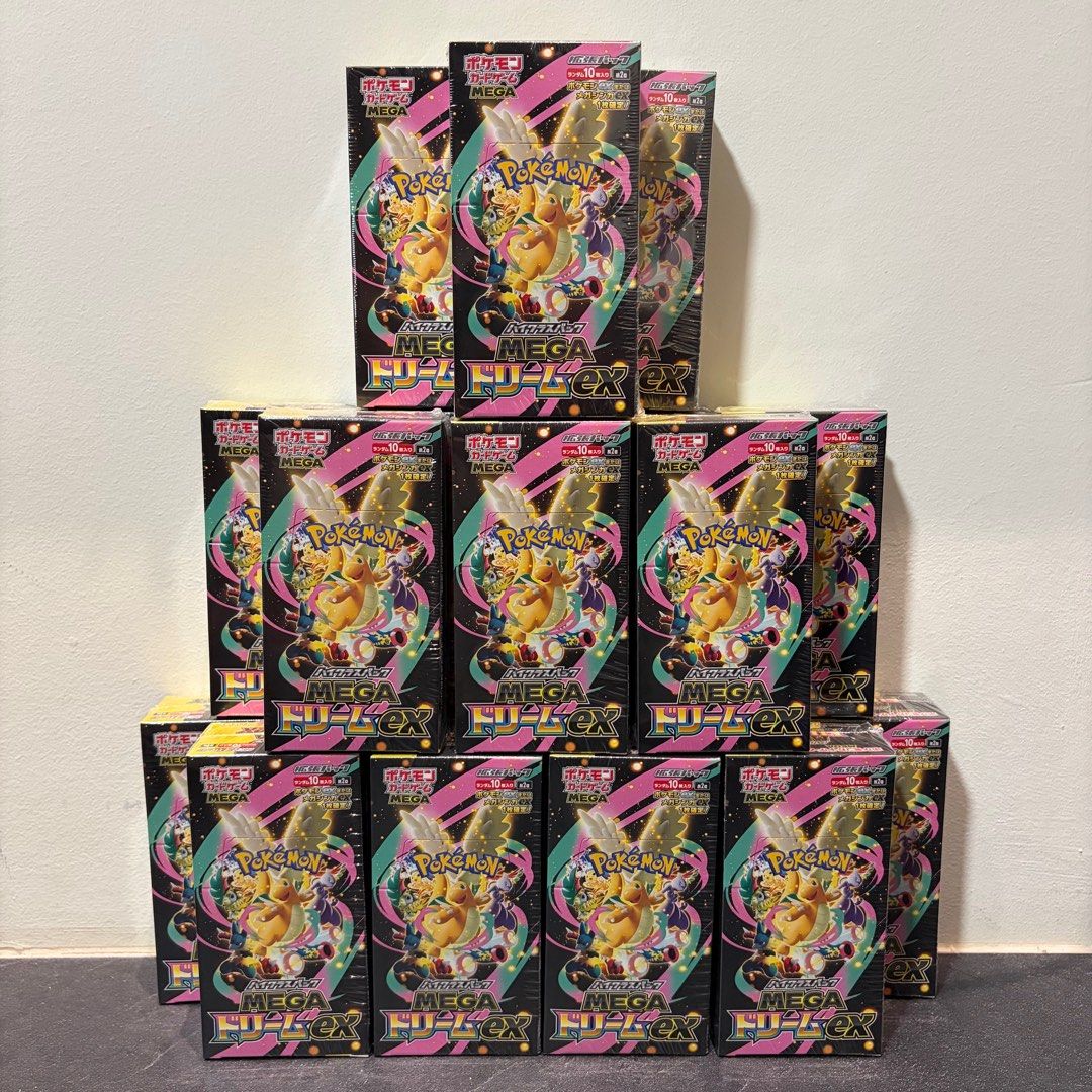 [Shrinked] Mega Dream EX Booster Box Pokemon TCG, Hobbies & Toys, Toys ...