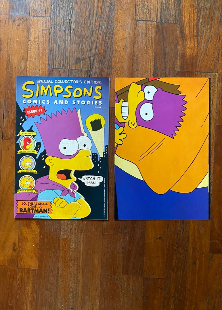The Simpsons: Comic and Stories. Special Collector's Edition. Issues 1 ...