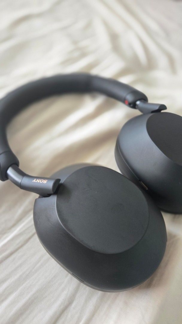 Sony WH-1000XM5 Noise Cancelling Headphones, Audio, Headphones ...