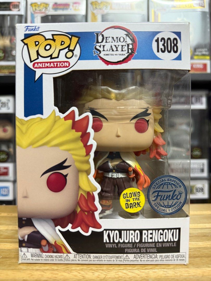 Special Edition Demon Slayer Kimetsu No Yaiba Flame Hashira Kyojuro ...