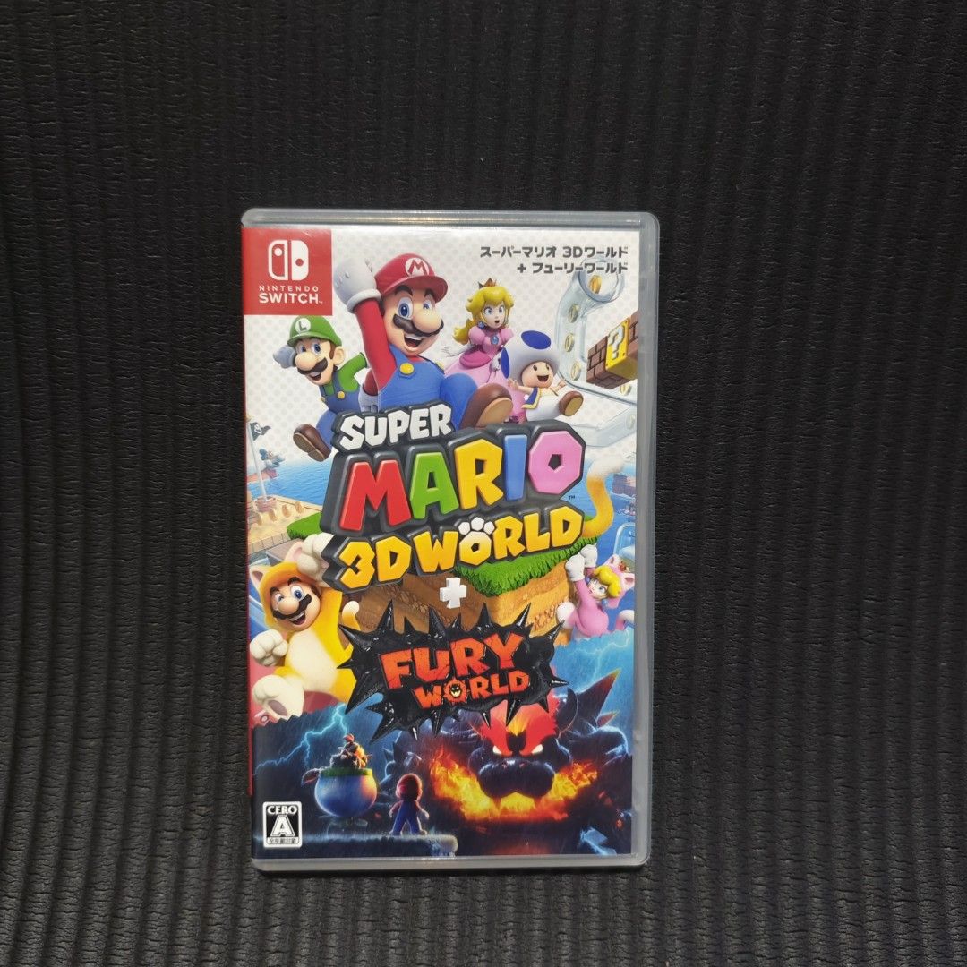 Super Mario 3D World + Fury World Switch Game, Video Gaming, Video ...