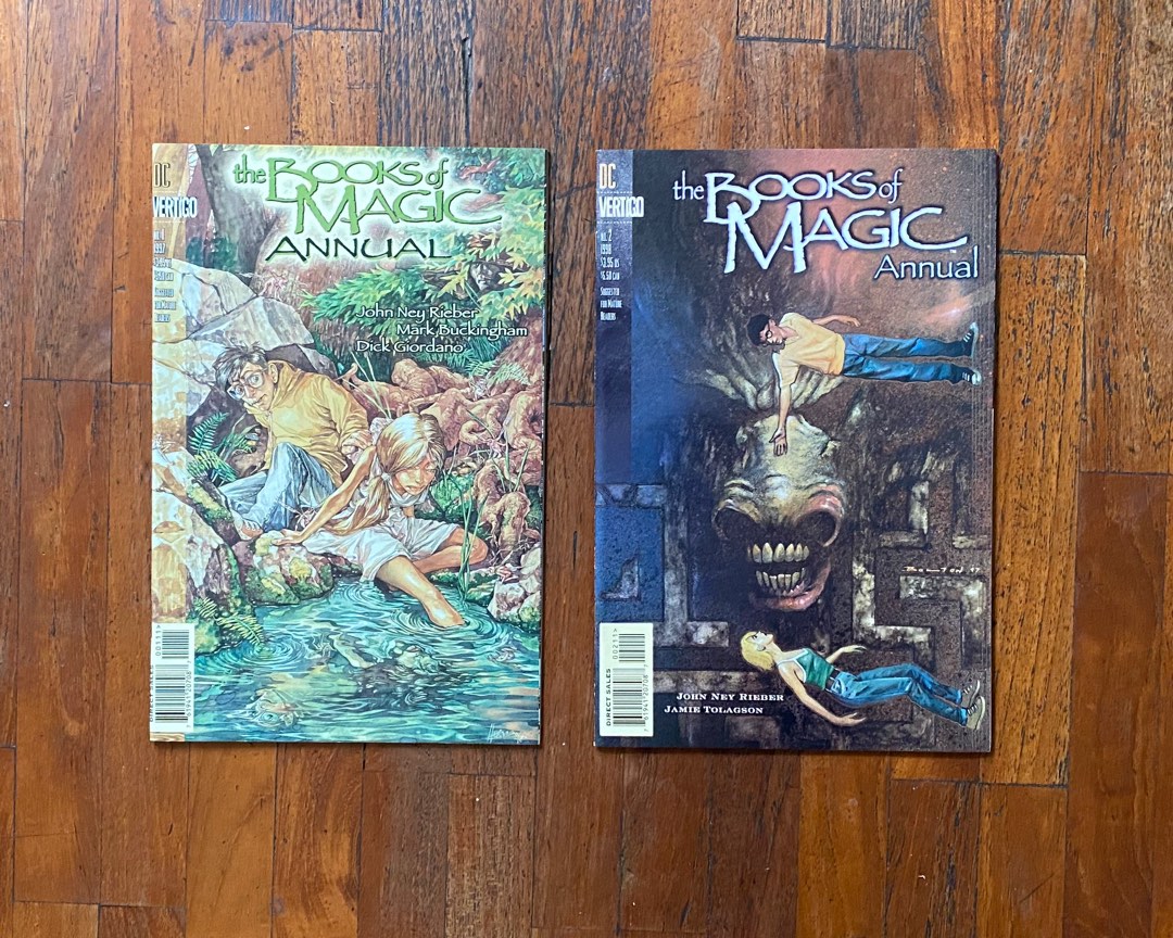 Books of Magic Annual. Issues 1 ~ 2 (1997 ~ 1998). John Ney Rieber ...
