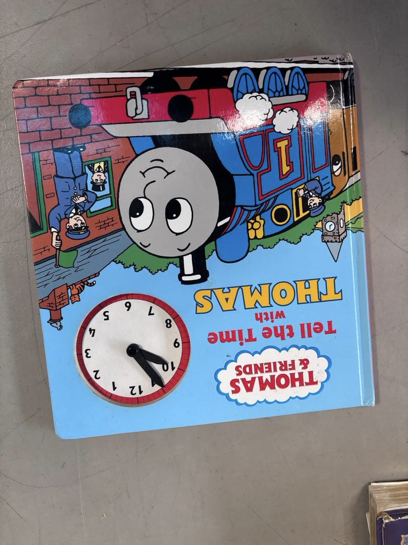 Thomas & Friends Tell the Time Book, Hobbies & Toys, Books & Magazines ...