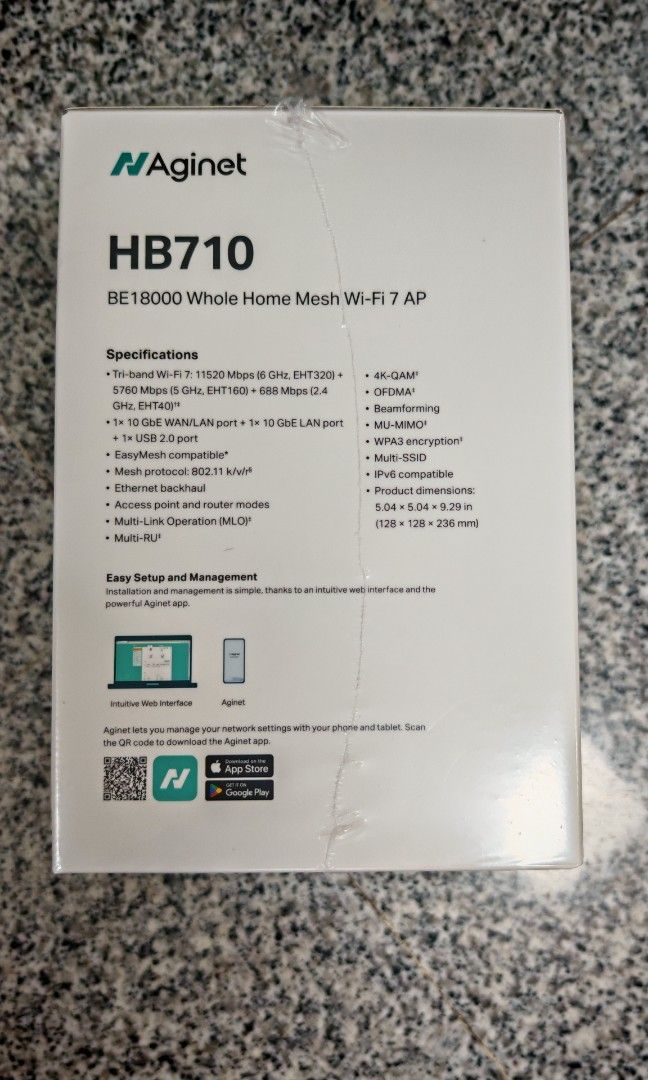 TP-Link HB710 BE18000 Whole Home Mesh Wi-Fi 7 AP, Computers & Tech ...