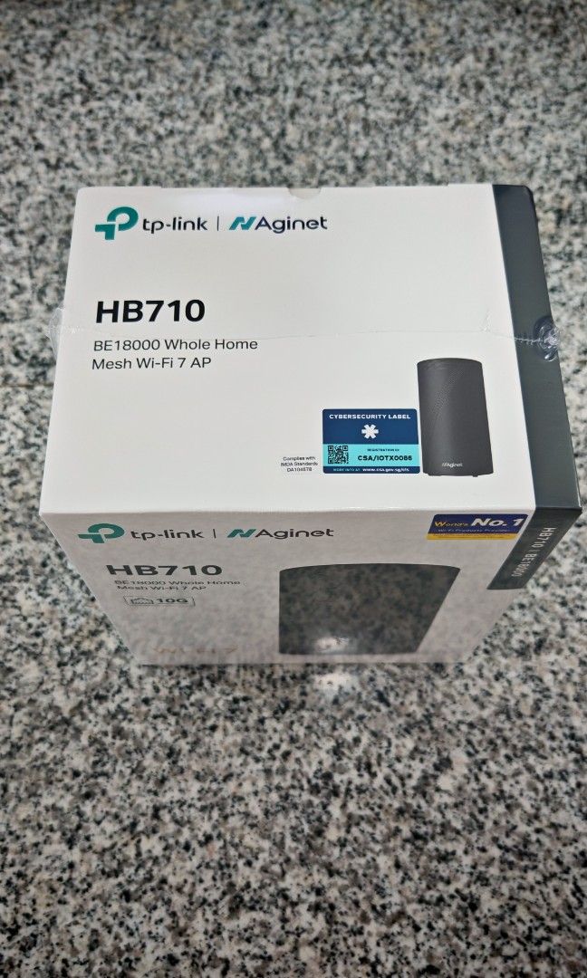 TP-Link HB710 BE18000 Whole Home Mesh Wi-Fi 7 AP, Computers & Tech ...