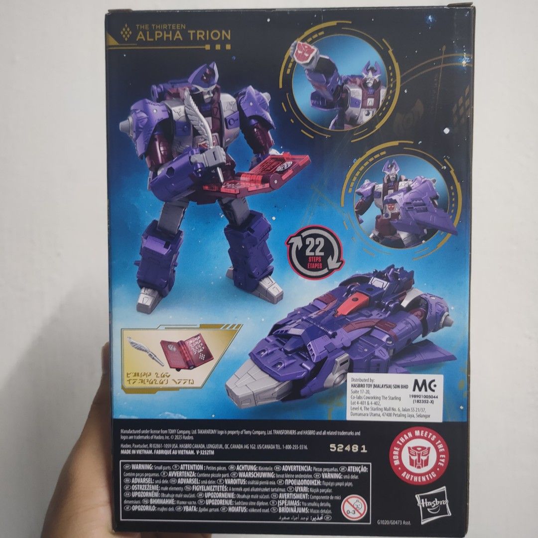 Transformers Age of the Primes Alpha Trion, Hobbies & Toys, Toys ...