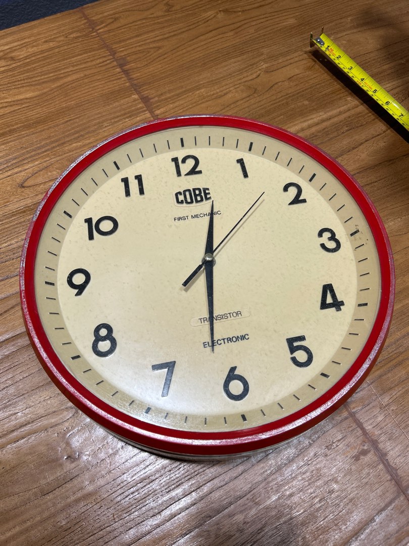 Vintage Cobe Electronic Transistor Clock, Furniture & Home Living, Home ...