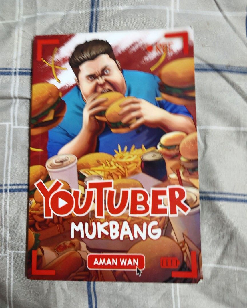 YouTuber Mukbang Book by Aman Wan, Hobbies & Toys, Books & Magazines ...