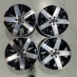 18" Mercedes Benz Original rims, Car Accessories, Tyres & Rims on Carousell