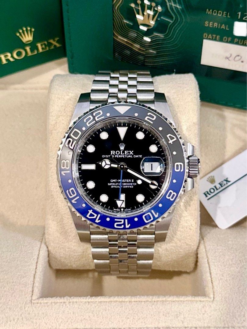 2023 Rolex GMT-Master II Batgirl 🦇, Luxury, Watches on Carousell