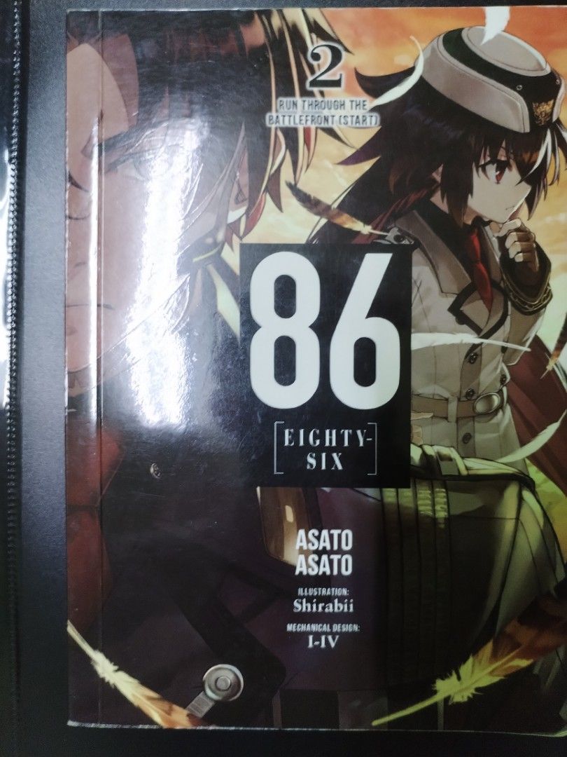 86 EIGHTY-SIX Light Novel Volume 1-3, Hobbies & Toys, Books & Magazines ...