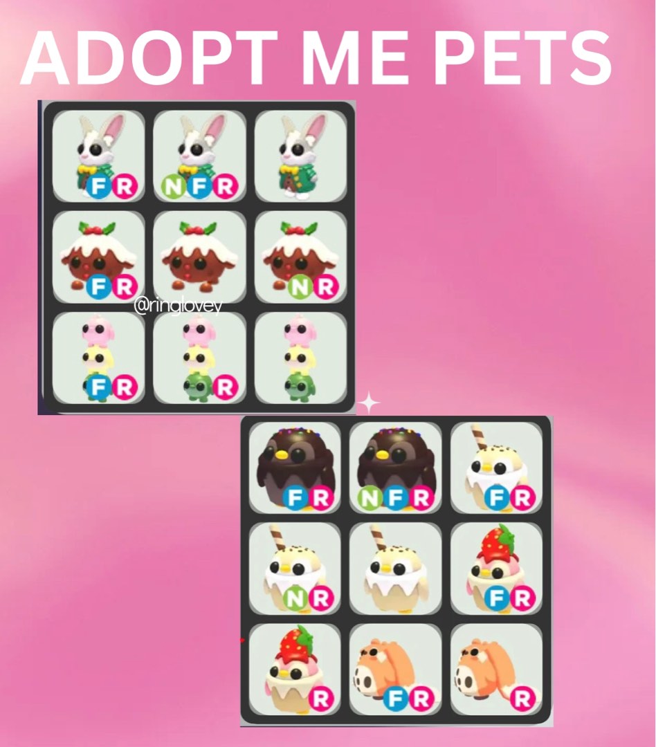 ️🧣 WINTER PETS ADOPT ME 🧣 cheap / rare / exotic, Video Gaming, Gaming ...
