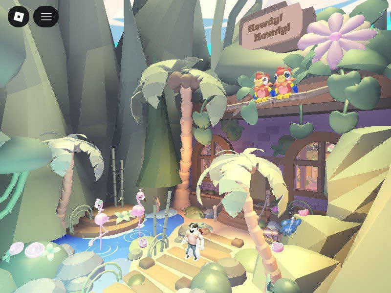 ADOPT ME TROPICAL HUGE ISLAND BUILD, Video Gaming, Gaming Accessories ...