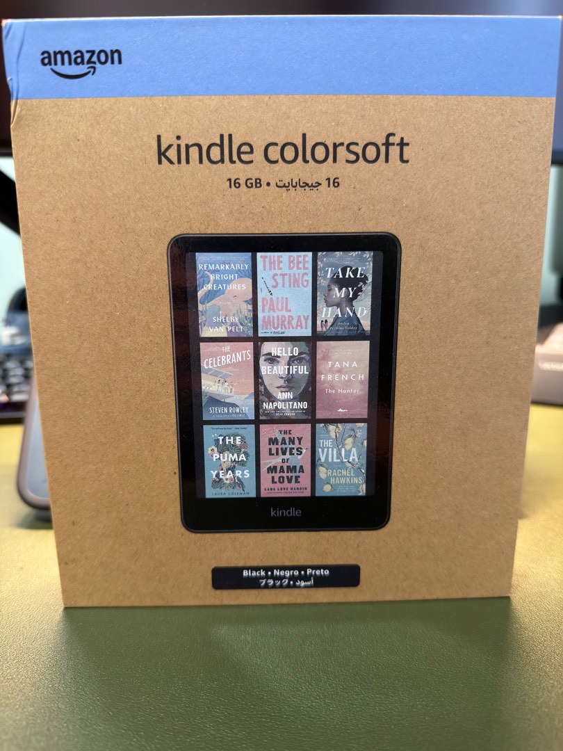 Amazon Kindle Colorsoft 16GB E-reader - Black, Mobile Phones & Gadgets ...