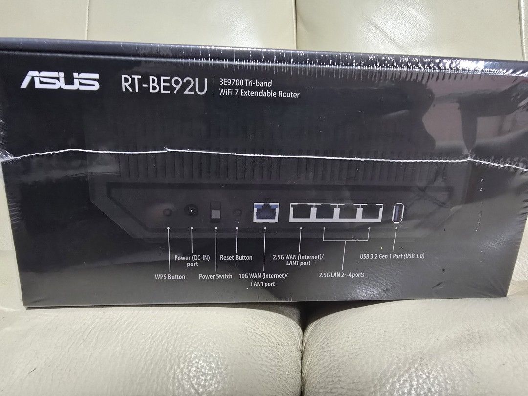 ASUS RT-BE92U BE9700 Tri-band WiFi 7 Extensible Router, Computers ...