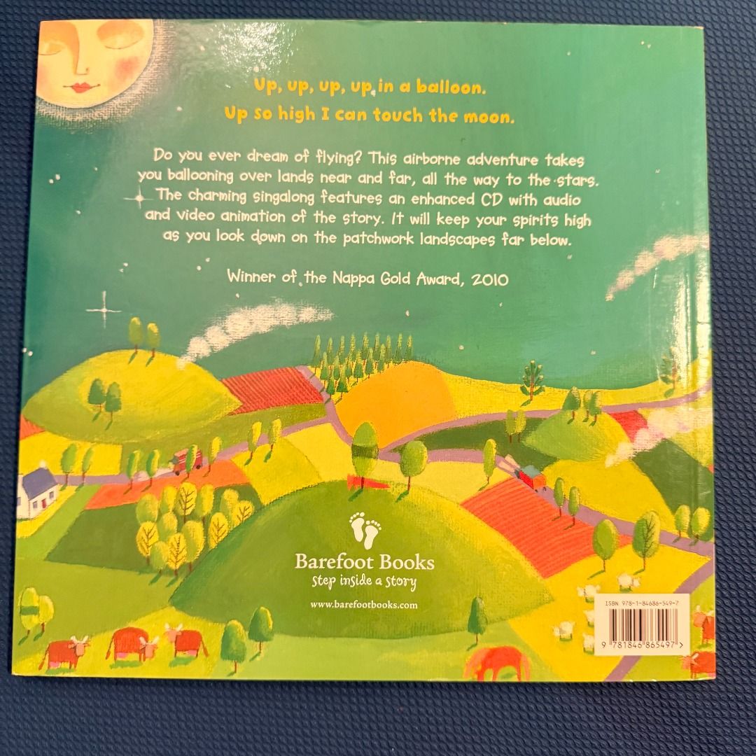 Barefoot Books Up, Up, Up! - Paperback with CD, Hobbies & Toys, Books ...