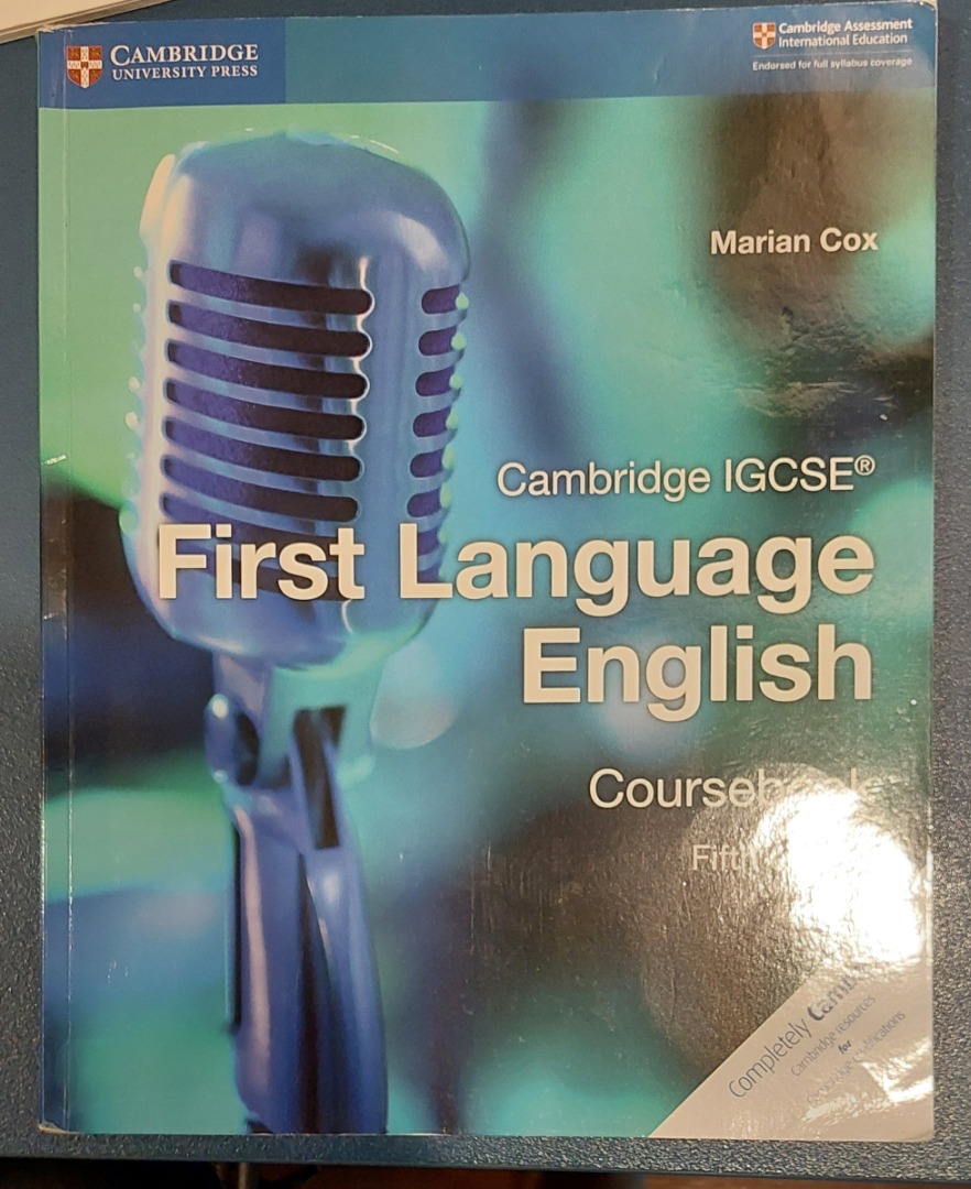 Cambridge IGCSE First Language English Coursebook Fifth Edition ...