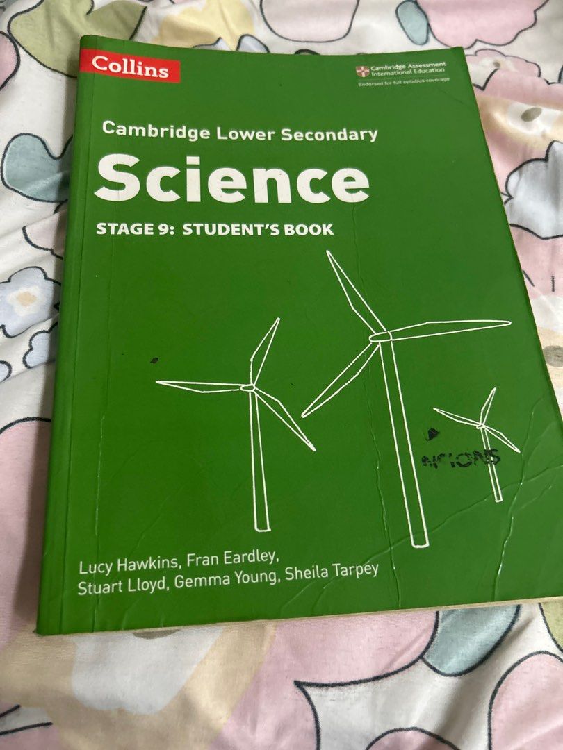 Cambridge Lower Secondary Science Stage 9 Student's Book, Hobbies ...