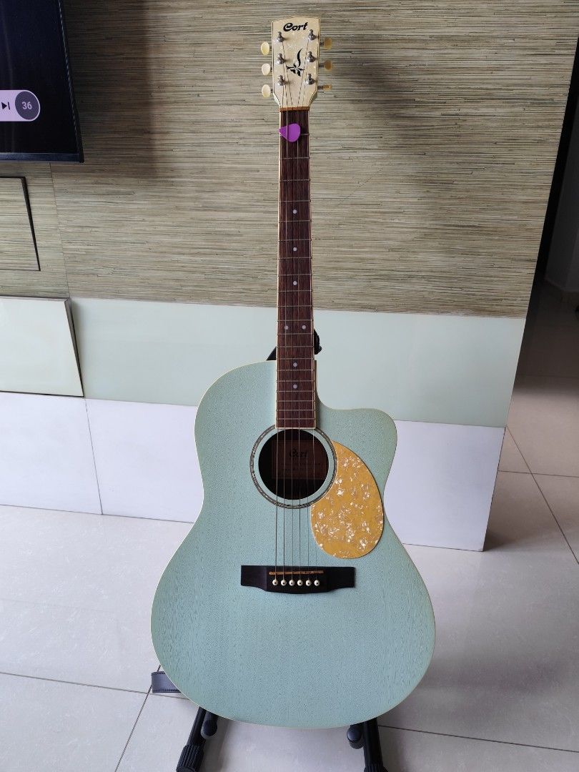 Cort Jade Classic SKOP Acoustic Guitar with Accessories, Hobbies & Toys ...