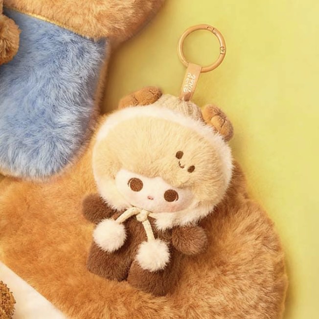 DIMOO WOOLLY BAA-BAA POP BEAN FLUFFY & COZY SERIES-PLUSH PENDANT BLIND ...