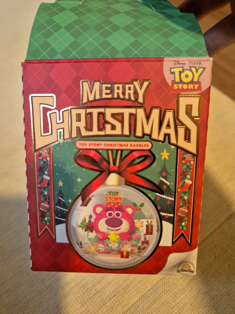 Disney Pixar Toy Story Lotso Christmas Bauble, Hobbies & Toys, Toys ...