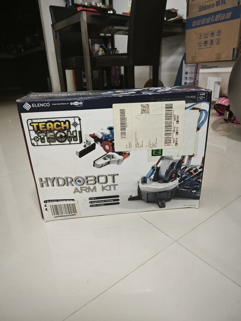 Elenco Teach Tech Hydrobot Arm Kit, Hobbies & Toys, Toys & Games on ...