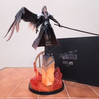Sephiroth Static Arts Statue from Final Fantasy VII Rebirth CE, Hobbies ...
