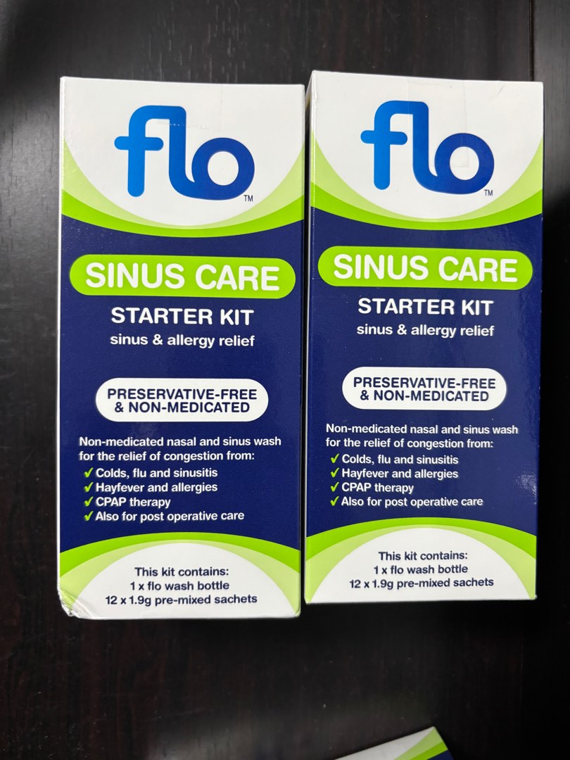 Flo Sinus Care Starter Kit - New, Health & Nutrition, Medical Supplies ...