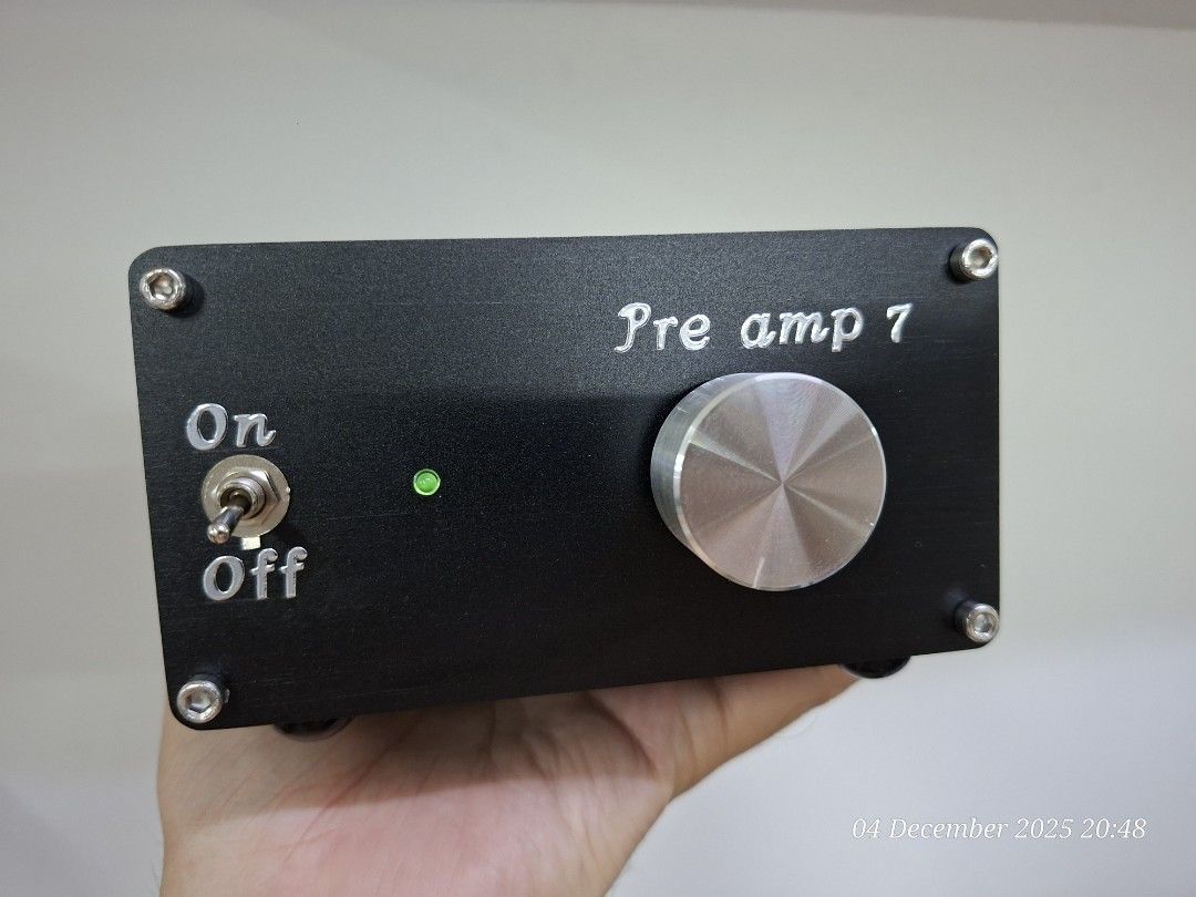 Full DC-coupled Hi-fi Pre amplifier ( video test below), Audio ...