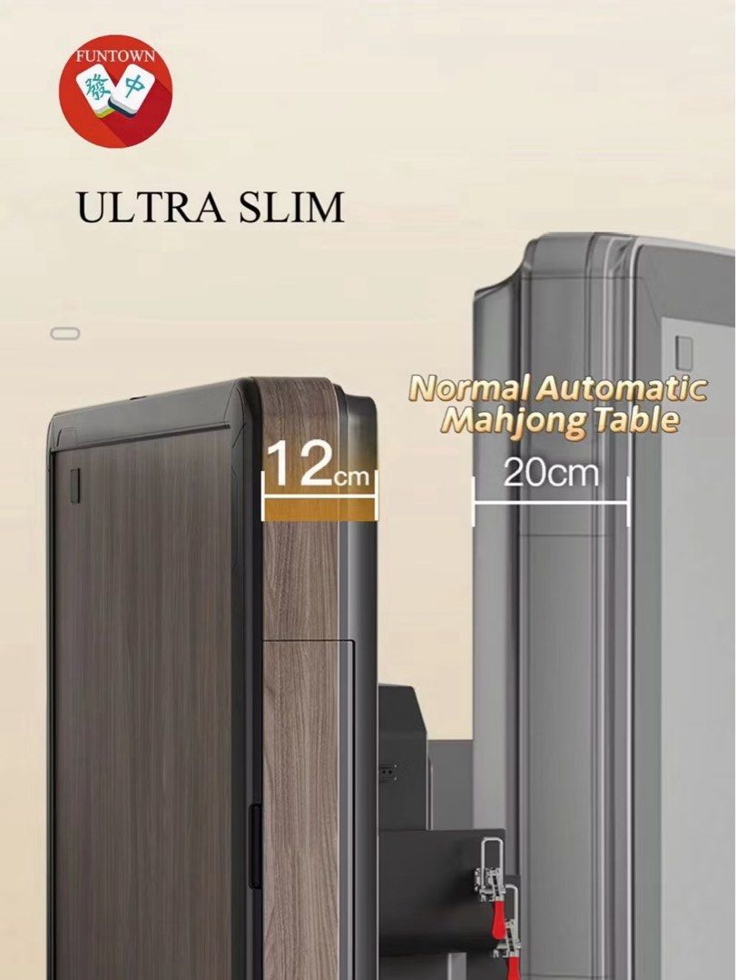 Funtown Ultra Slim Automatic Mahjong Table, Hobbies & Toys, Toys ...