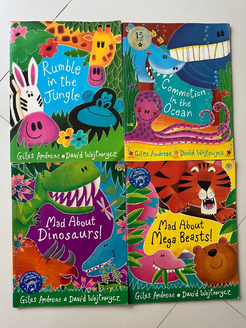 Giles Andreae & David Wojtowycz Children's Books, Hobbies & Toys, Books ...