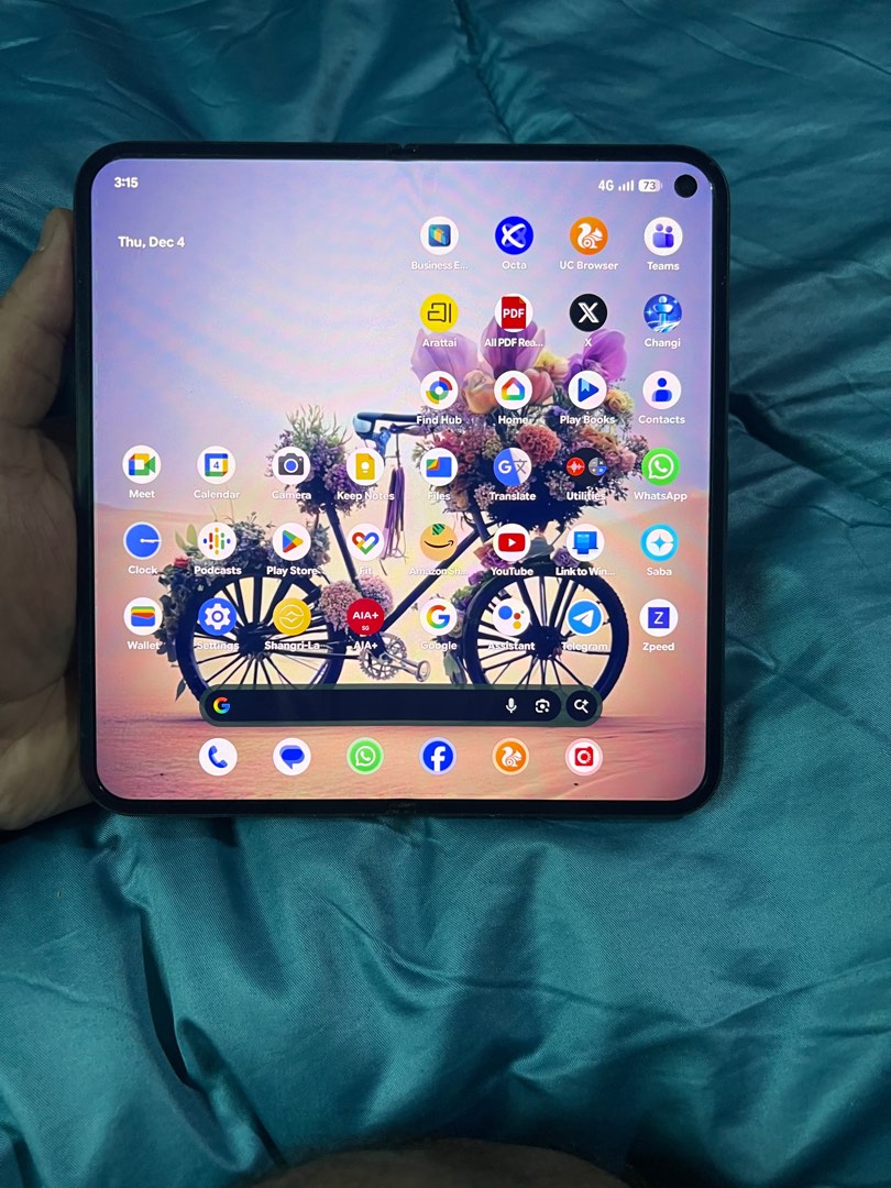 Google pixel 9 fold Black 256GB, Mobile Phones & Gadgets, Mobile Phones ...