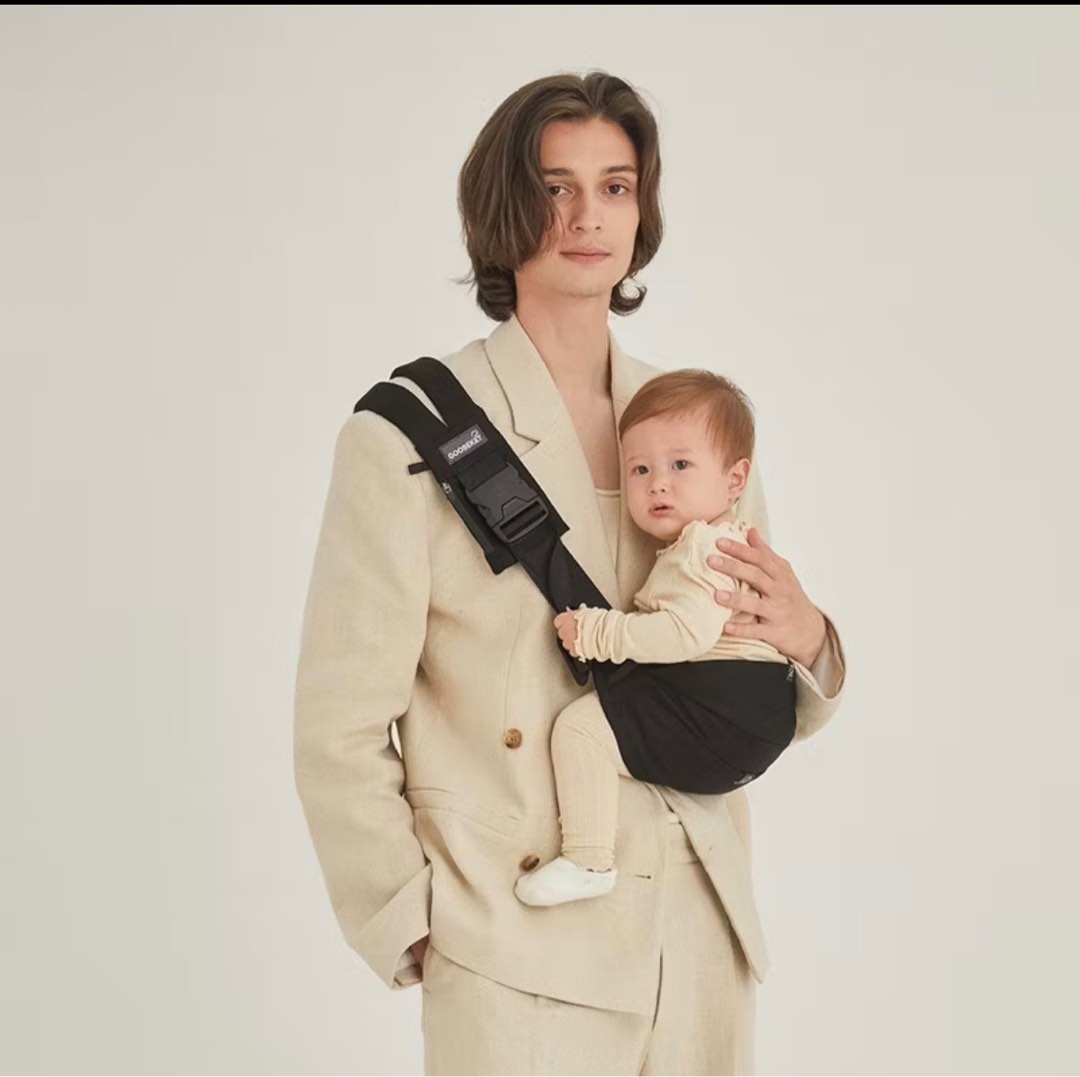Gooseket 365 Baby Carrier - Black (extended hip pad), Babies & Kids ...