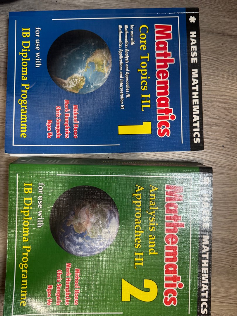 Haese Mathematics IB Diploma Programme HL Textbooks, Hobbies & Toys ...